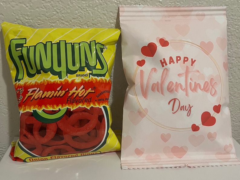 Valentine's Day Chip Bags Printable | Instant Download | Snack Bag ...