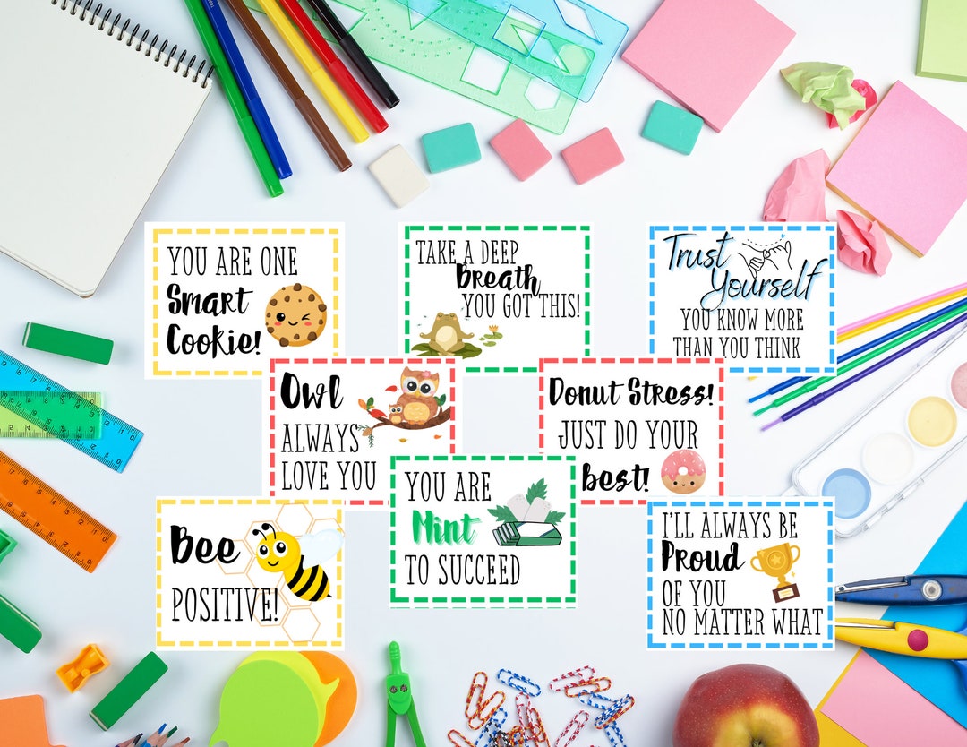 16 Printable Individualizedmotivational Cards for Children| Testing ...