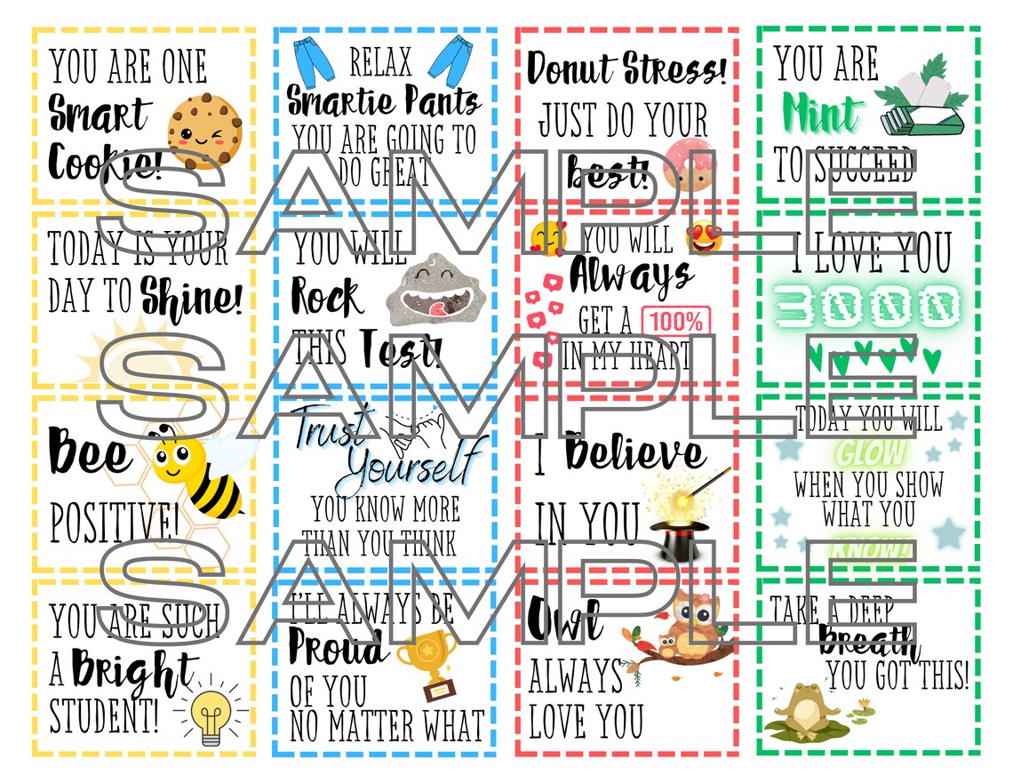 Printable Motivational Cards for Children | Testing Motivation Cards ...