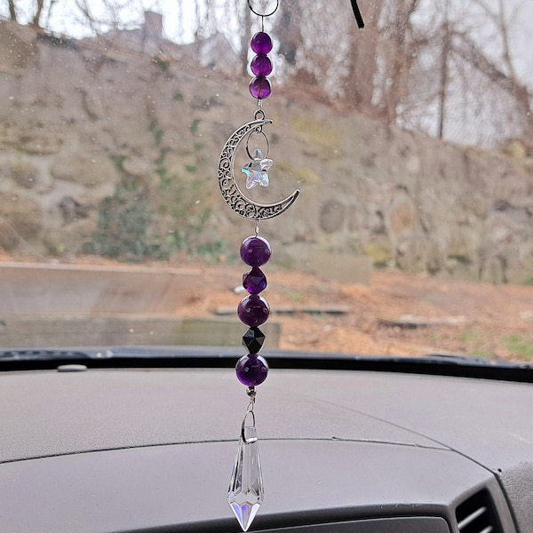 Crystal Car Charm - Etsy