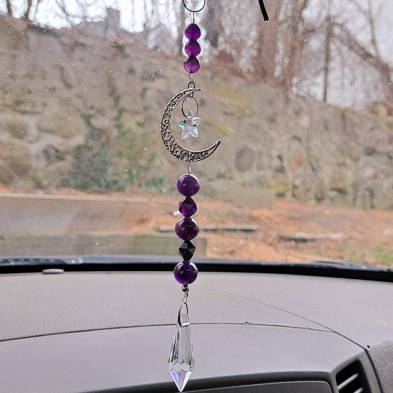 Crystal Car Charm - Etsy