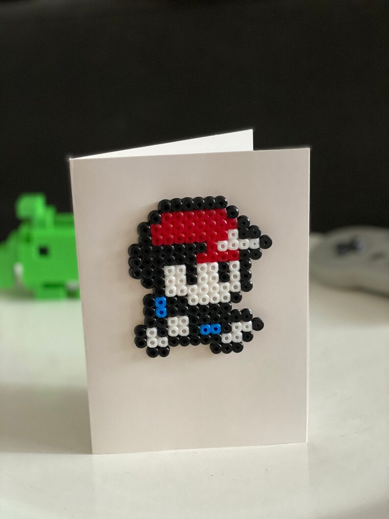 Pokemon Gameboy Ash Pixel Card - Etsy