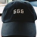 Old English 666 Hat Satanic Angel Hat Custom Color Adjustable ...