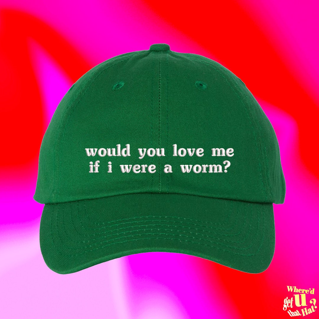 Would You Love Me If I Were A Worm Hat Valentines Day for Boyfriend ...