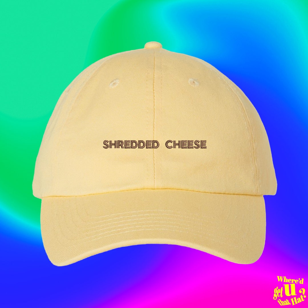 Shredded Cheese Hat Gift for Pasta Pizza Lover Custom Color Adjustable ...