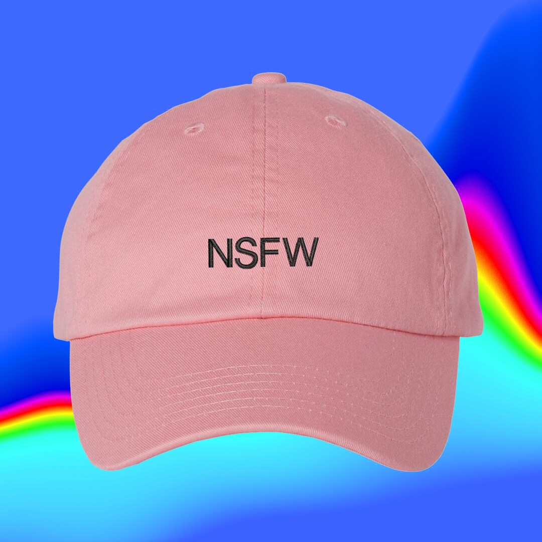 NSFW Hat Best Friend Gift Custom Color Adjustable Embroidered Dad Hat ...
