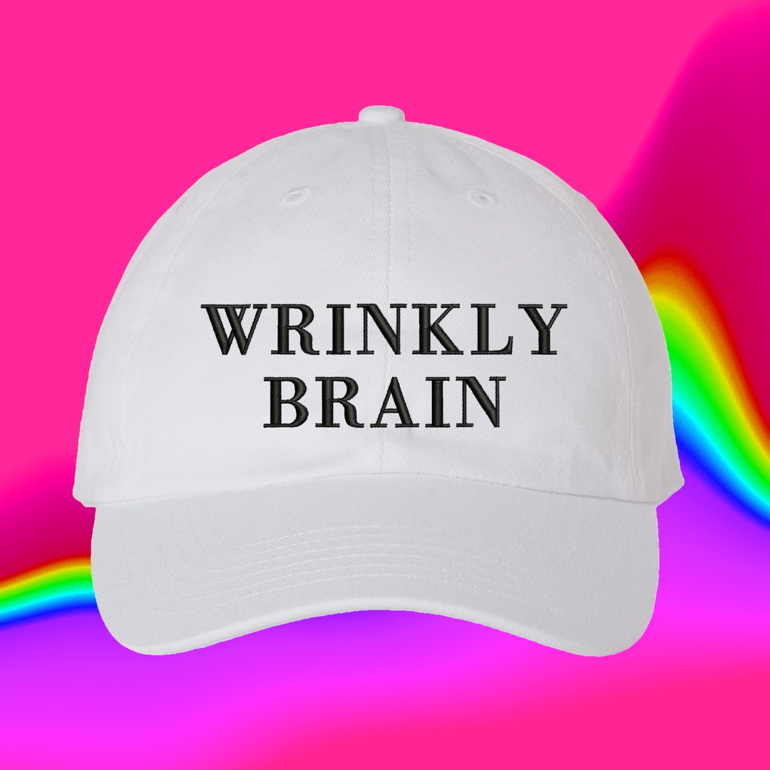 Wrinkly Brain Hat Brain Meme Really Smart Tiktok Clothes Custom Color ...