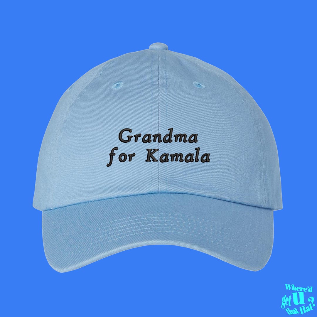 Grandma for Kamala Hat Madam President Dad Cap Brat Harris Rally ...