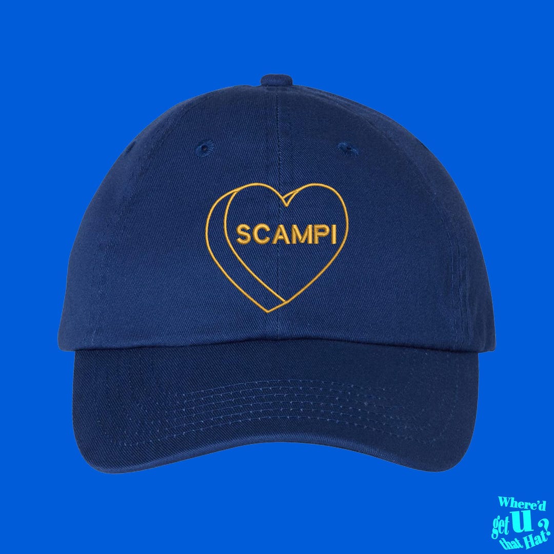 Scampi Hat Gift for Home Chef Sicily Italian Food Restaurant Owner ...