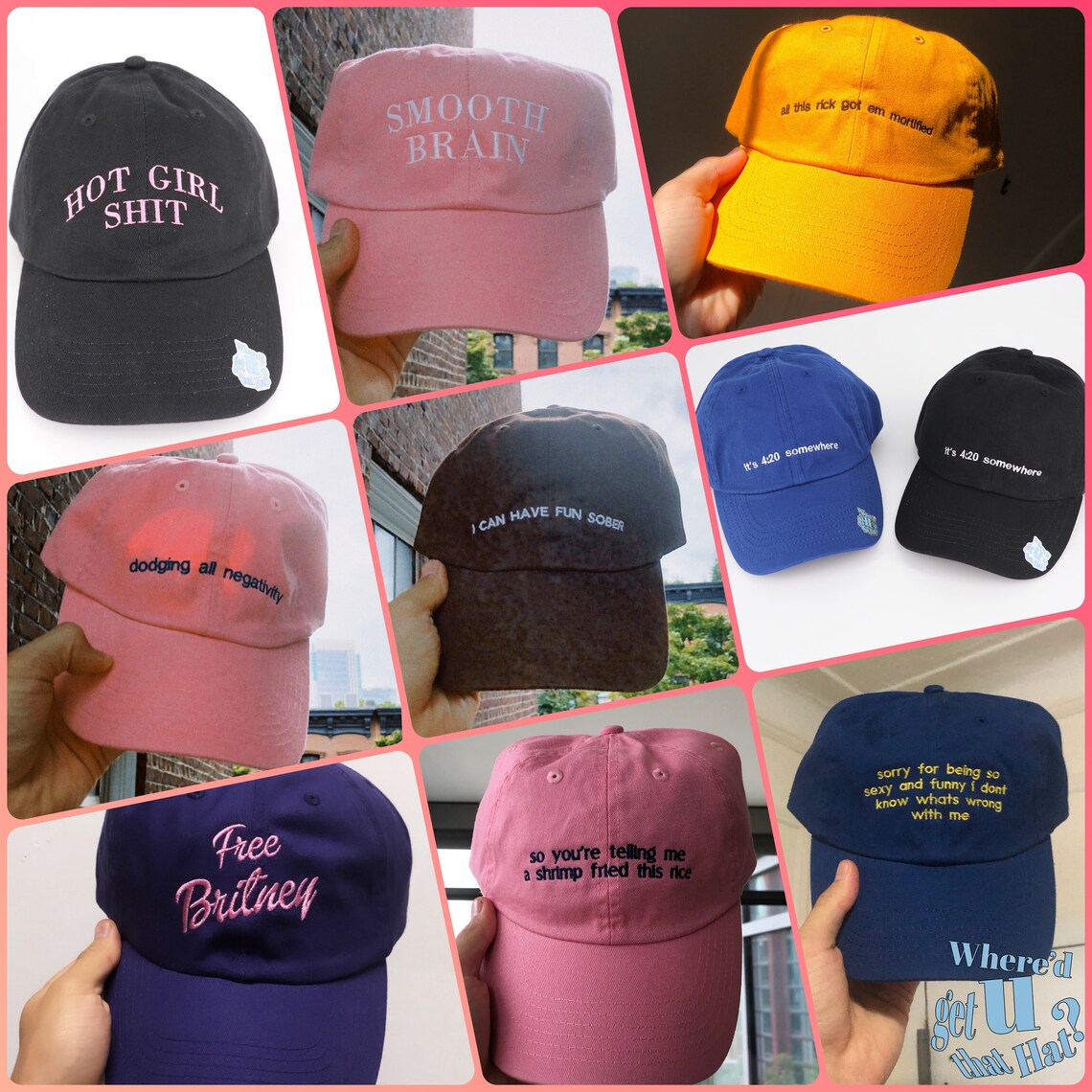 What If the Whole World Turned Their Swag on Hat Tiktok Meme | Etsy