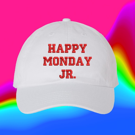 Happy Monday Jr Hat Custom Color Adjustable Embroidered Dad - Etsy