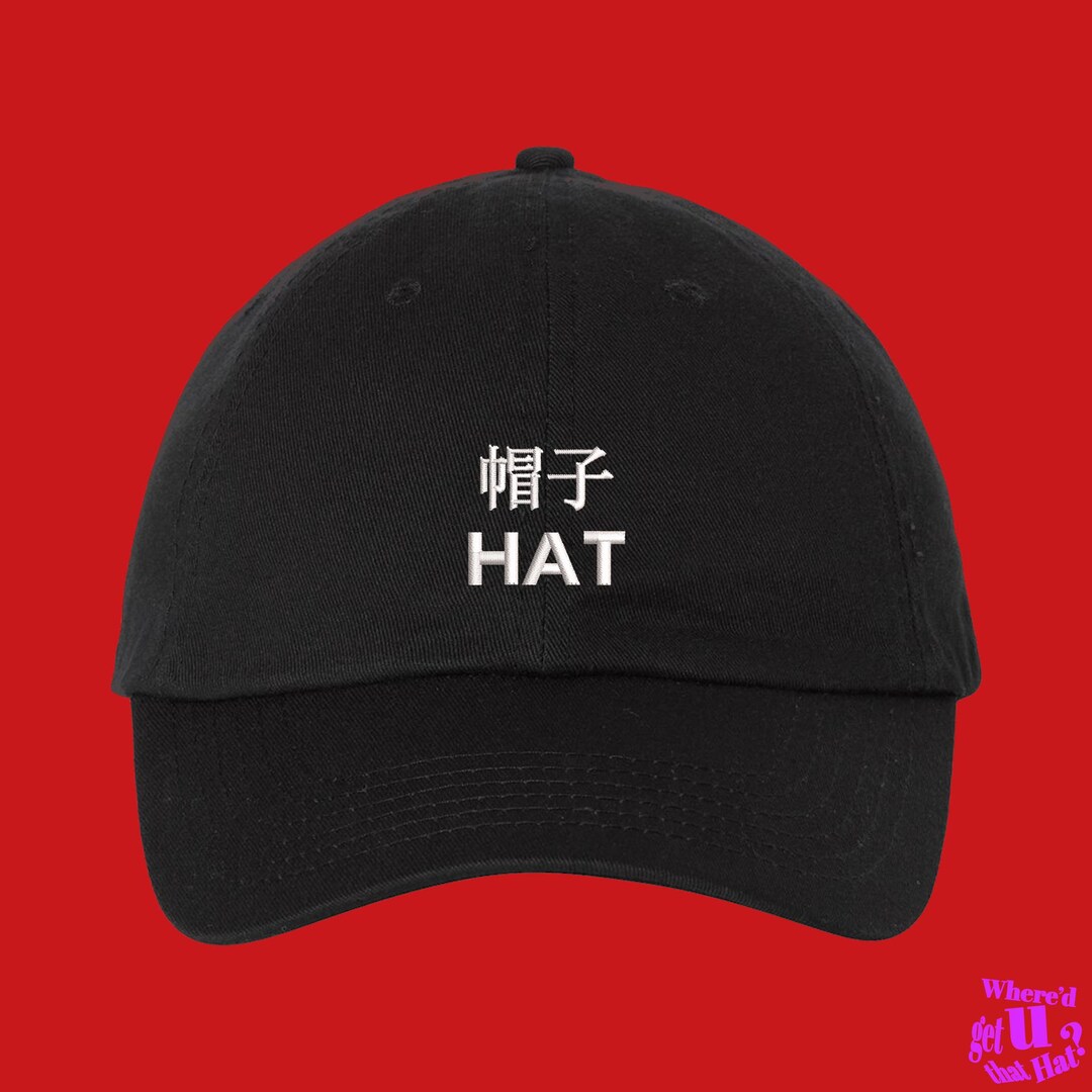 Chinese Translation Hat Digital Refugee Hat America Humor Custom ...