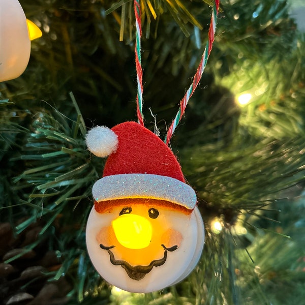 Snowman Tea Light - Etsy