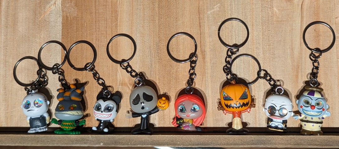 30th Anniversary Nightmare Before Christmas Keychains - Etsy