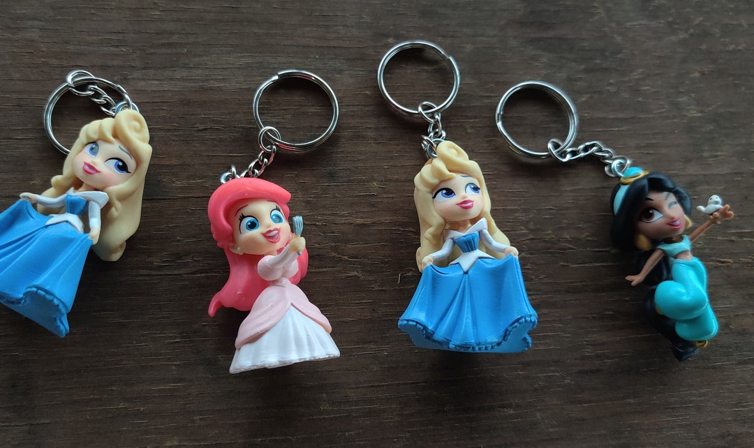 Disney Princess Comic Keychain - Etsy