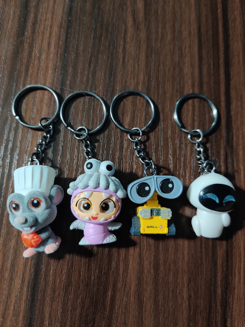 Disney Pixar Doorable Keychains - Etsy