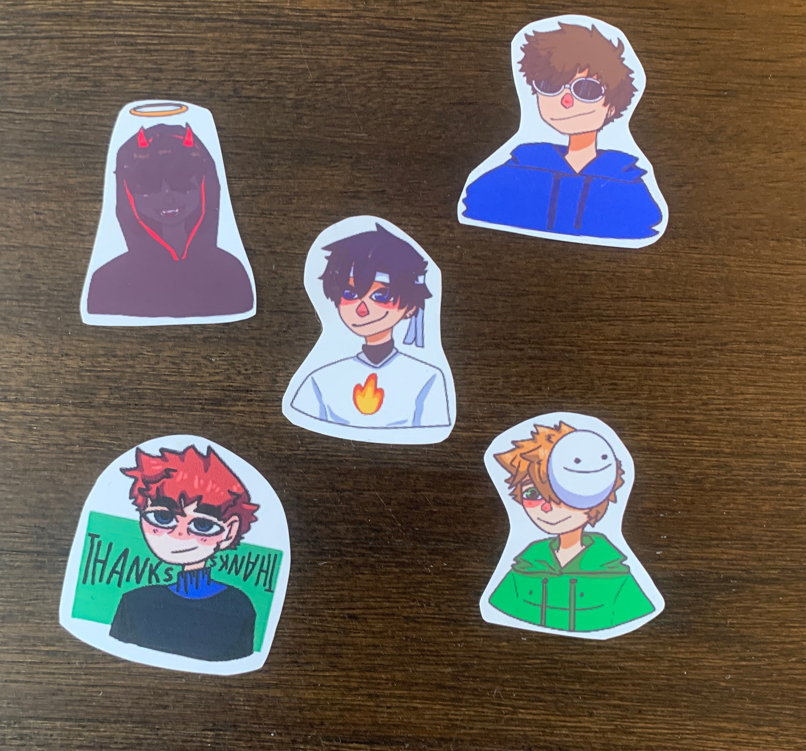 Dream Team Stickers - Etsy