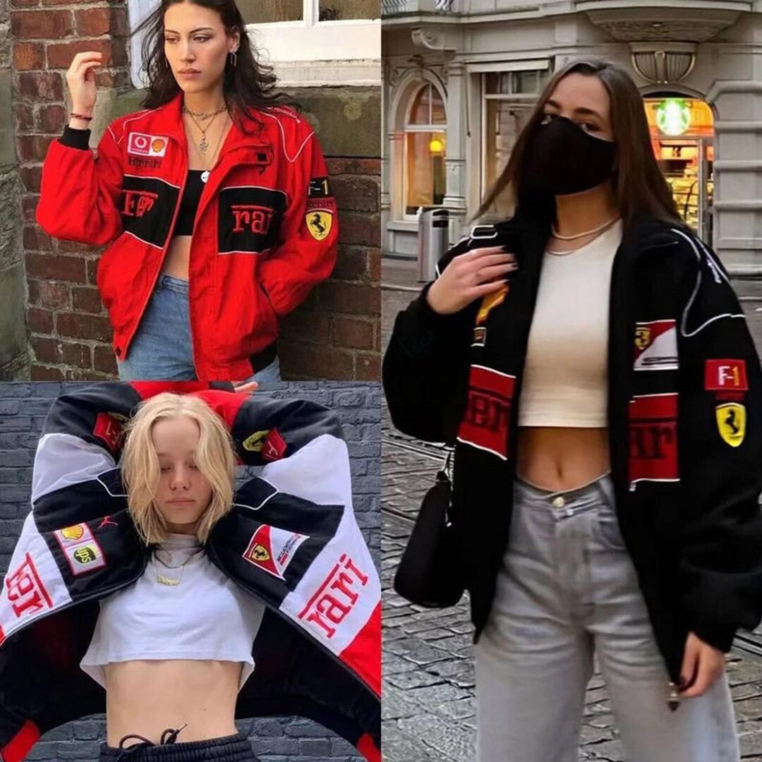 Retro Formula One Racing Jacket, Flying Jacket, Racing Jacket ...