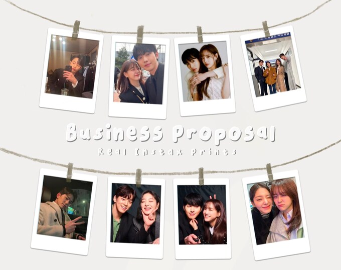 Business Proposal Cast 사내맞선 Real Instax Prints - Etsy