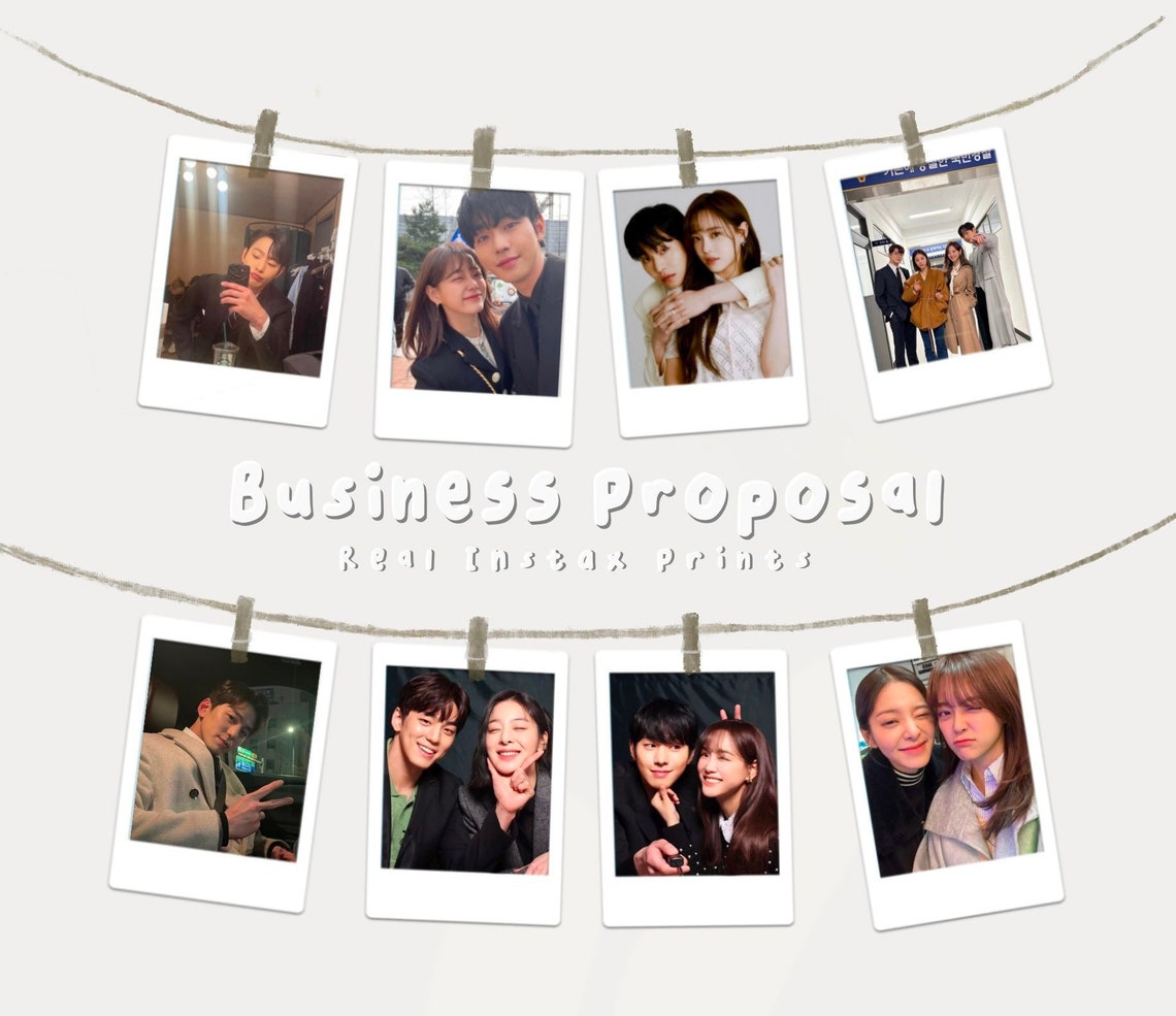 Business Proposal Cast 사내맞선 Real Instax Prints - Etsy