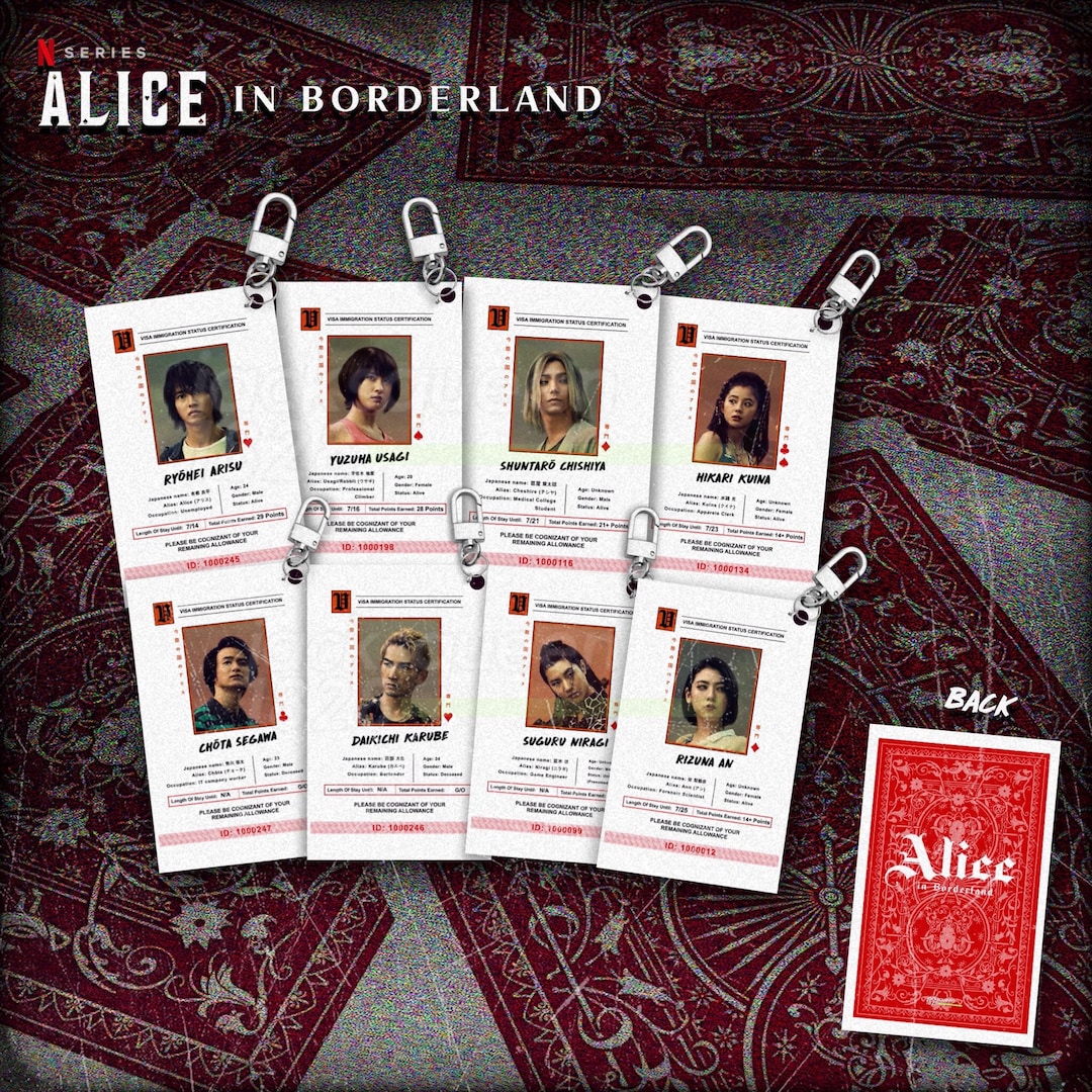 Alice in Borderland ID Cards - Etsy
