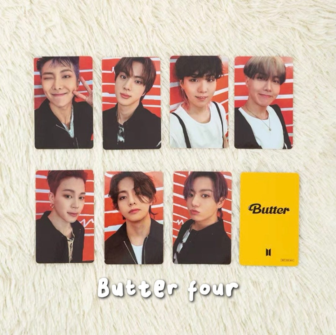 BTS Butter Peaches and Cream Photocards Replicas - Etsy
