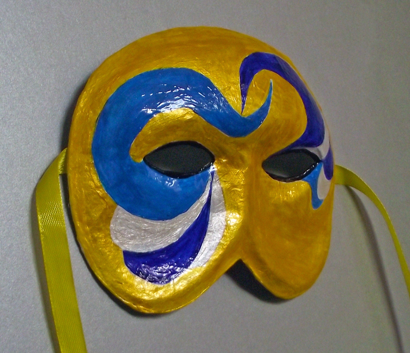 Mask for Venician Carnival. Venice Mask, Unique and Original Piece. - Etsy