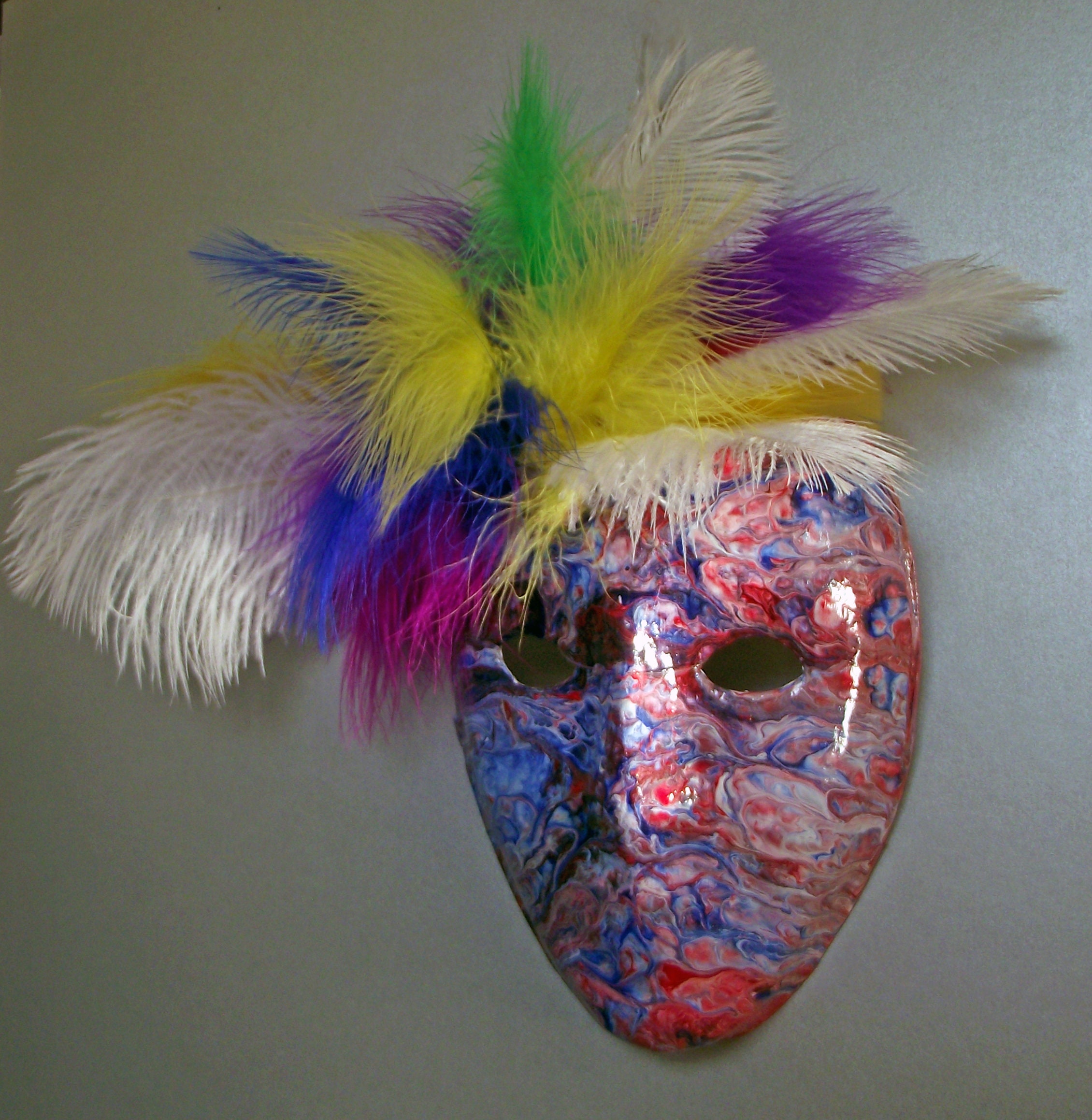 Mask for Venician Carnival. Venice Mask, Unique and Original Piece. - Etsy