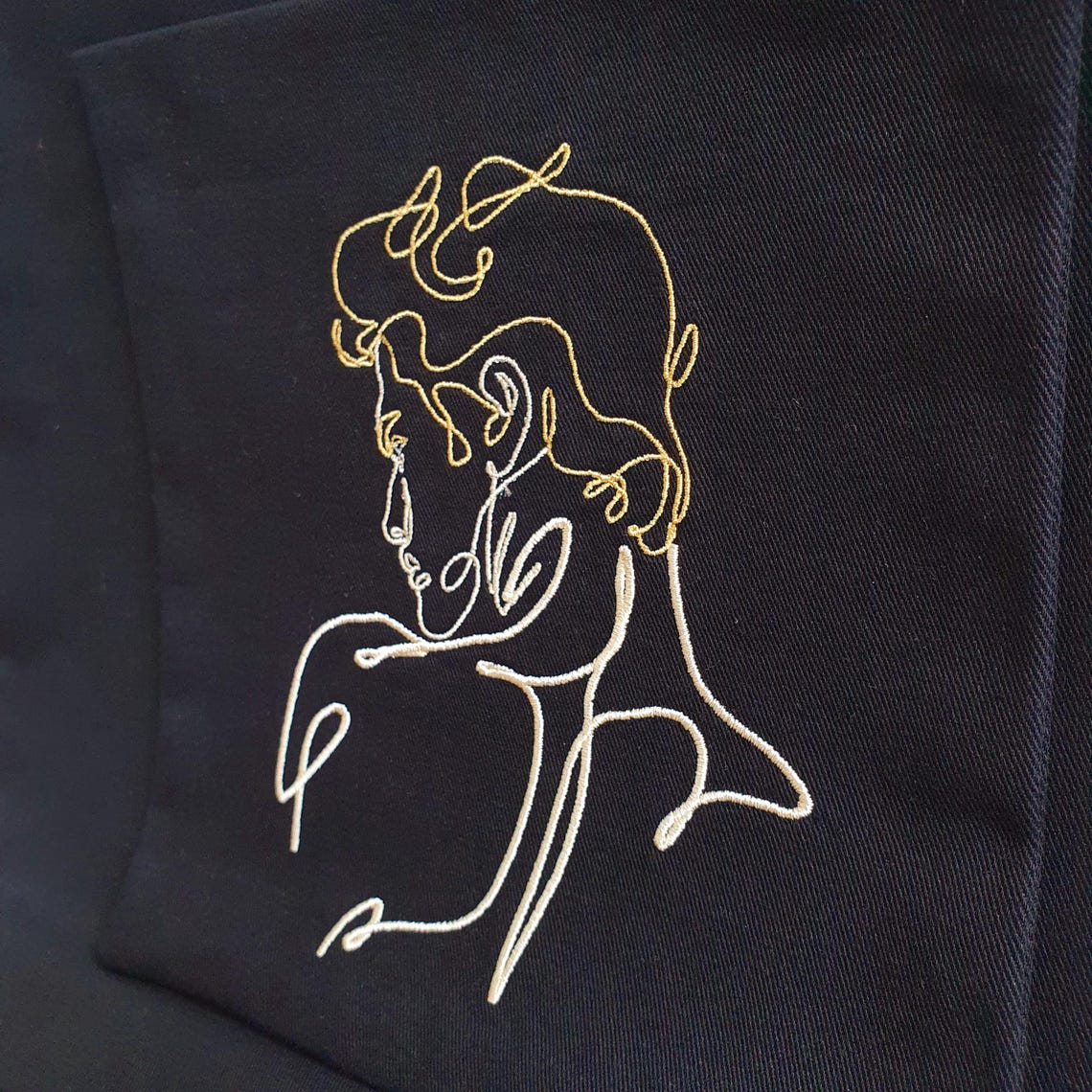 Human Body Machine Embroidery File for Download. Male Body Embroidery ...