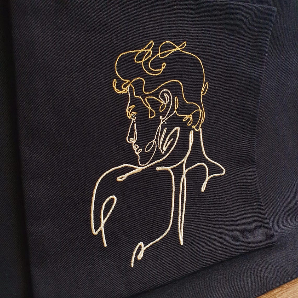 Human Body Machine Embroidery File for Download. Male Body Embroidery ...