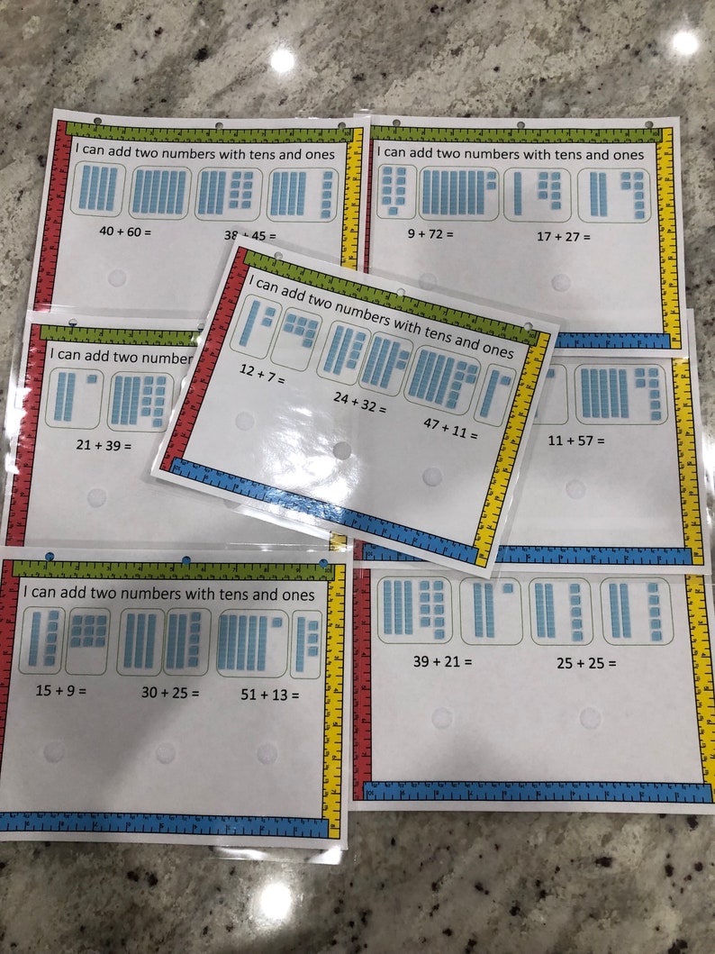 First Grade Learning Binder Extended 69 Interactive Laminated - Etsy