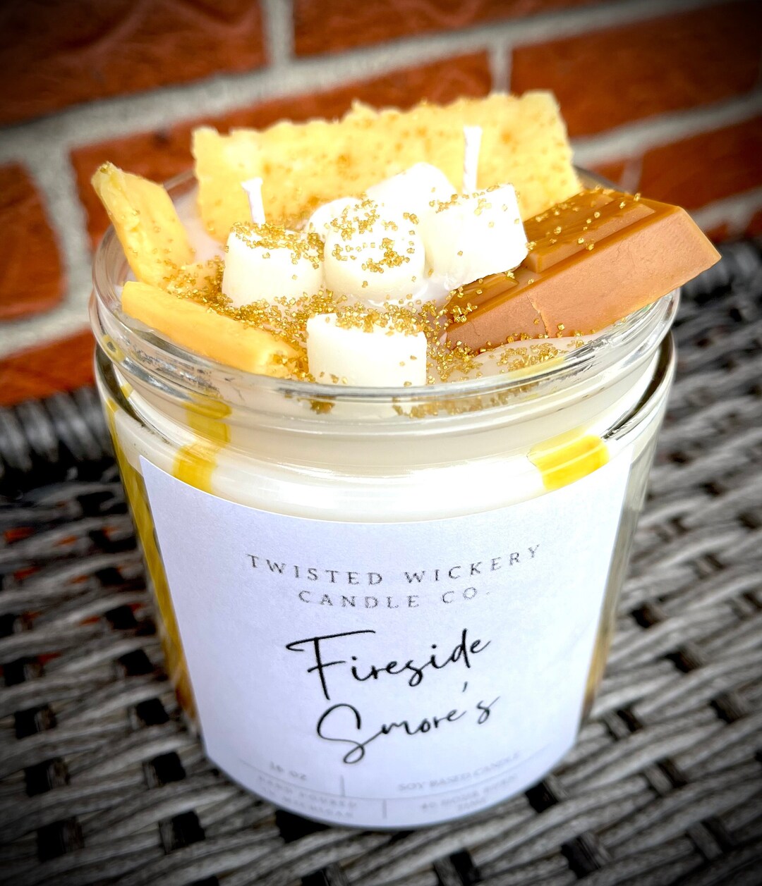 Smore's Candle - Etsy