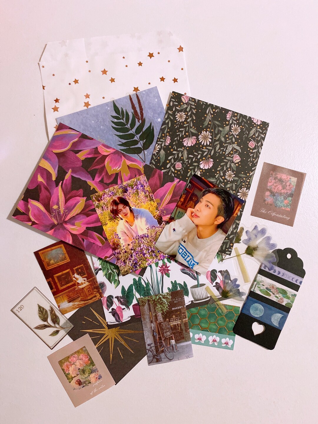 BTS RM, Jin, Jhope, Suga Stationery Sets| Aesthetic, Journal, Penpal ...