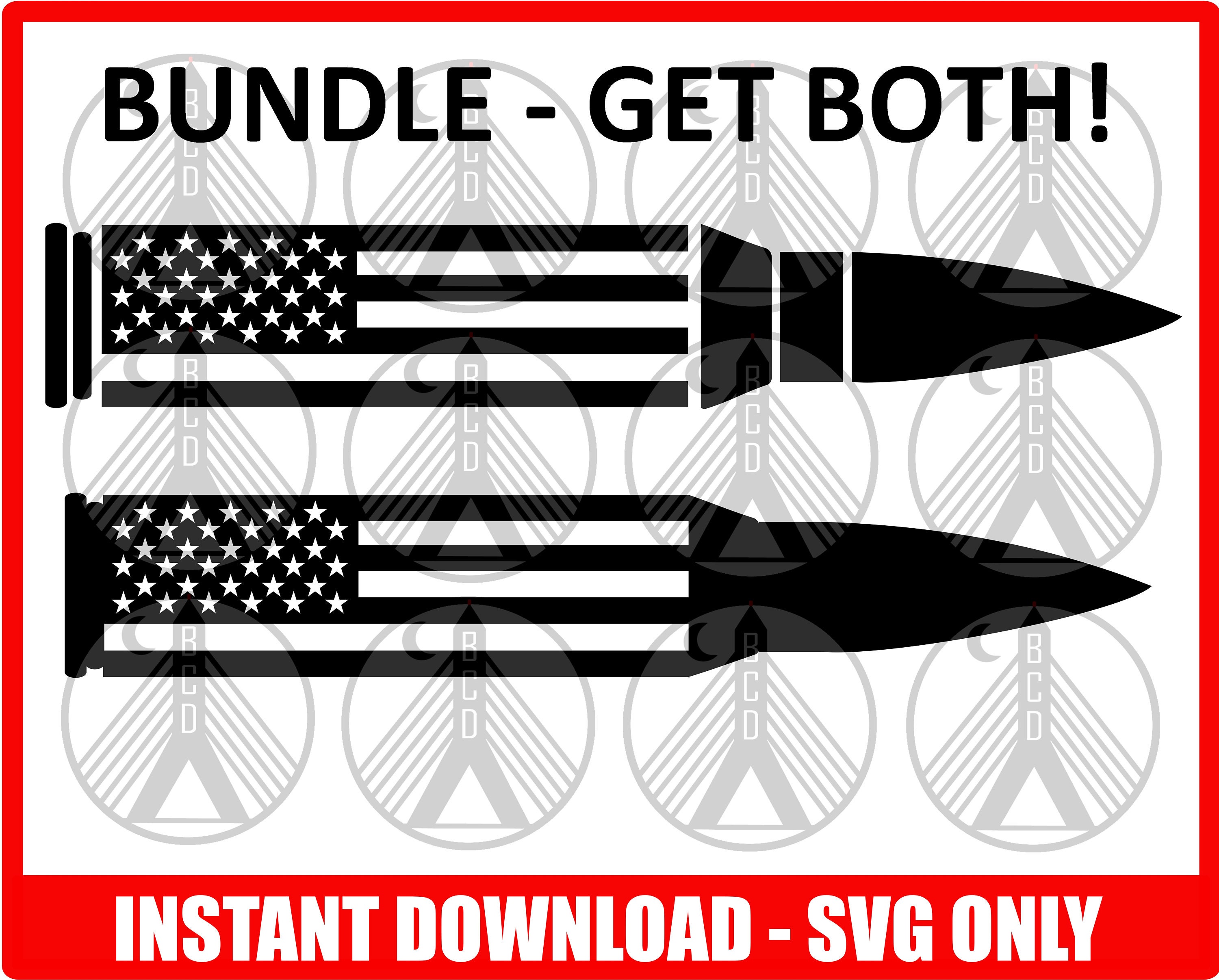 Patriotic Bullet Svg, Bullet Flag Svg, Second Amendment Svg, 2A Svg ...