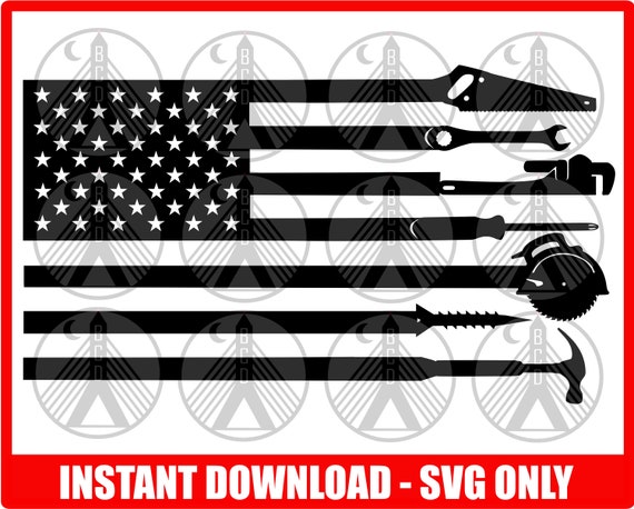 Garage Tools Svg Hand Tools SVG Handyman Svg Wrench Flag - Etsy