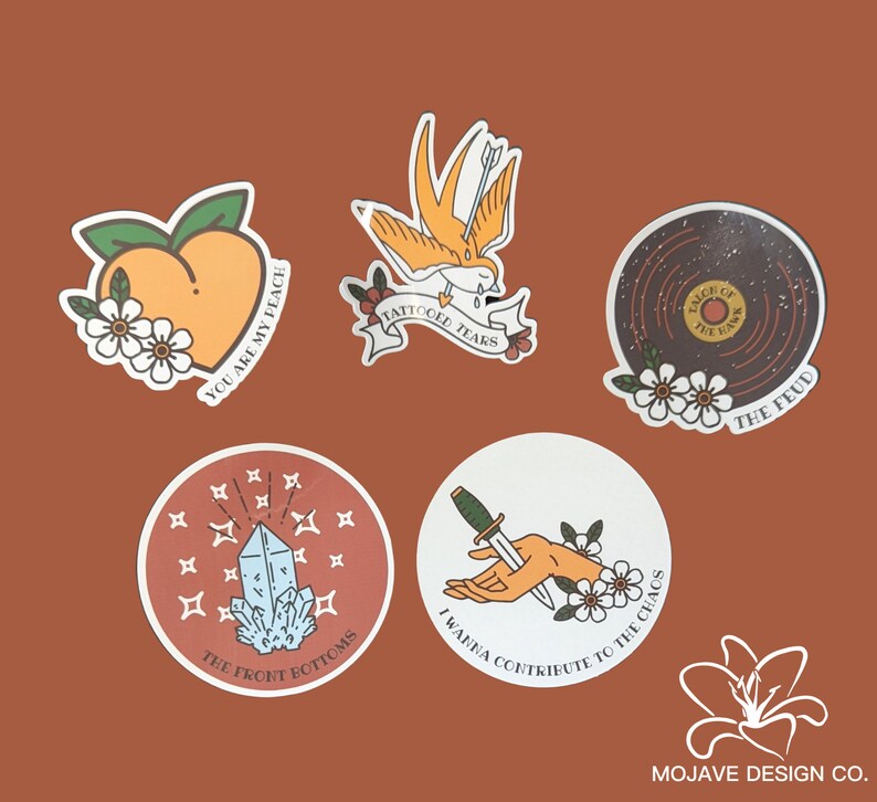 The Front Bottoms Sticker | the Front Bottoms Stickers | Water ...