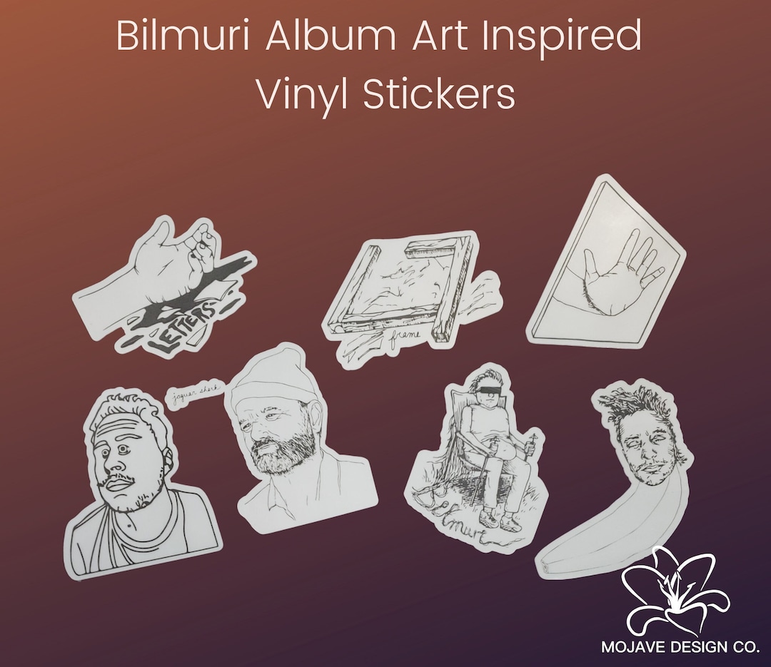 Bilmuri Sticker | Bilmuri Stickers | Water Resistant Vinyl Sticker ...