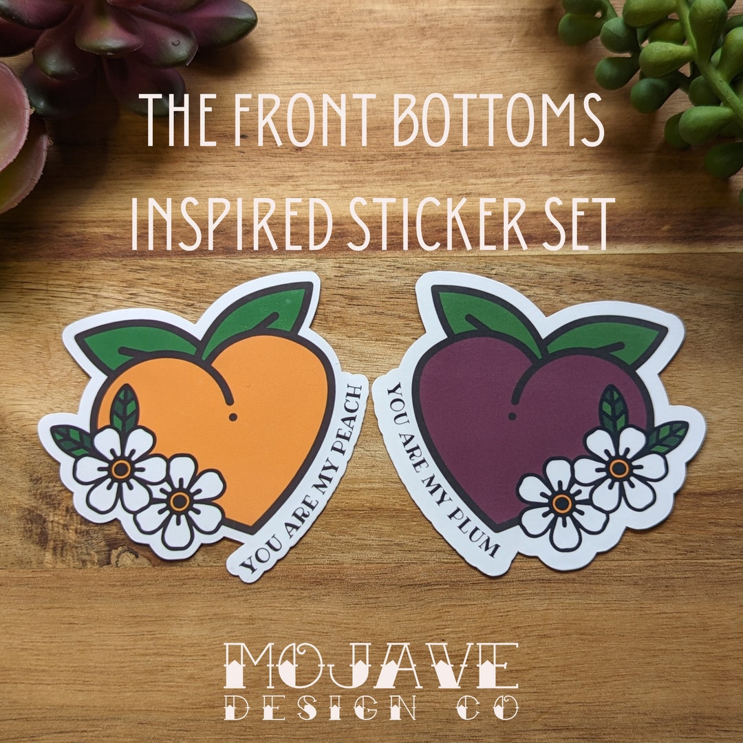 The Front Bottoms Sticker | the Front Bottoms | Water Resistant Sticker ...