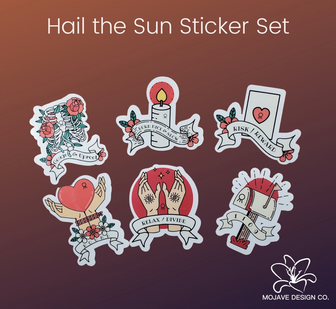 Hail the Sun Sticker | HTS Sticker | Water Resistant Sticker | Vinyl ...