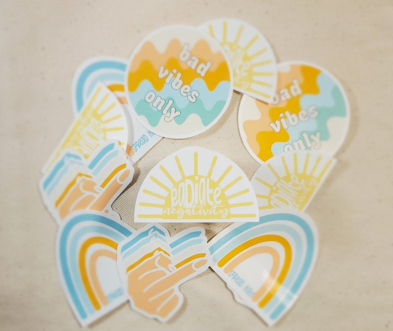 Demotivational Sticker Vinyl Sticker VSCO Stickers | Etsy