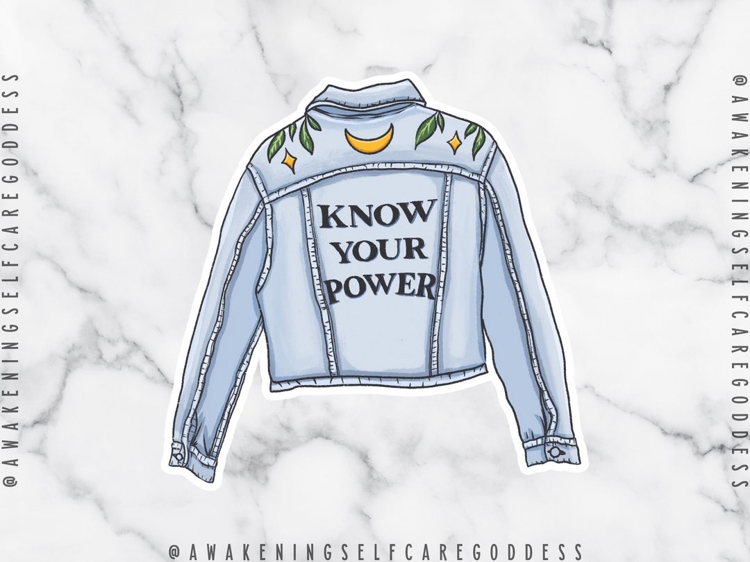 Know Your Power Waterproof Sticker | Spiritual Sticker | Metaphysical ...
