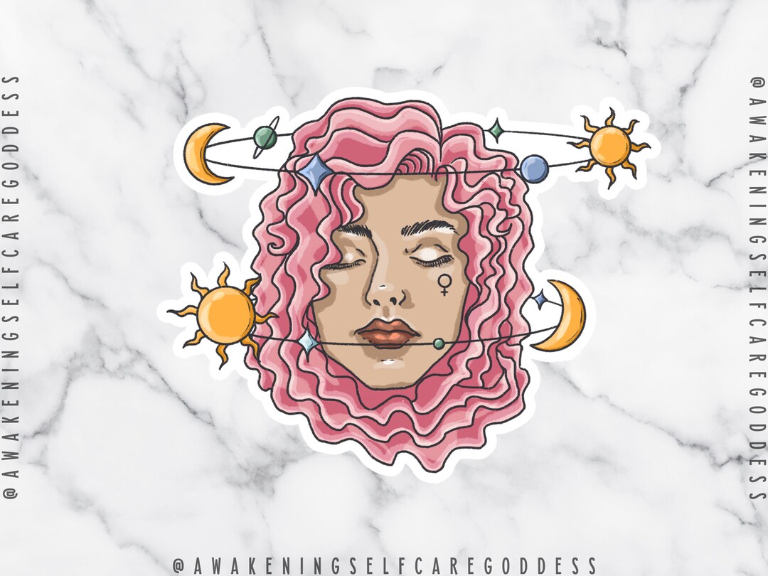 Miss Universe Waterproof Sticker | Spiritual Sticker | Metaphysical ...