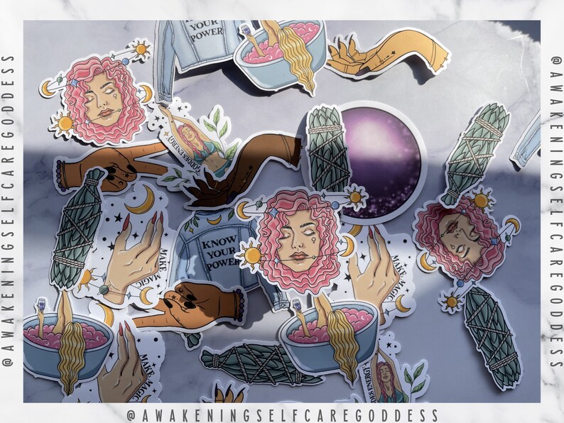 Miss Universe Waterproof Sticker | Spiritual Sticker | Metaphysical ...