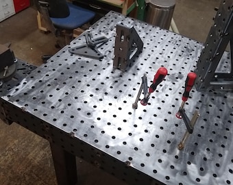 Garage Shop Welding Fixture Table standard & Metric Digital Build Plans ...