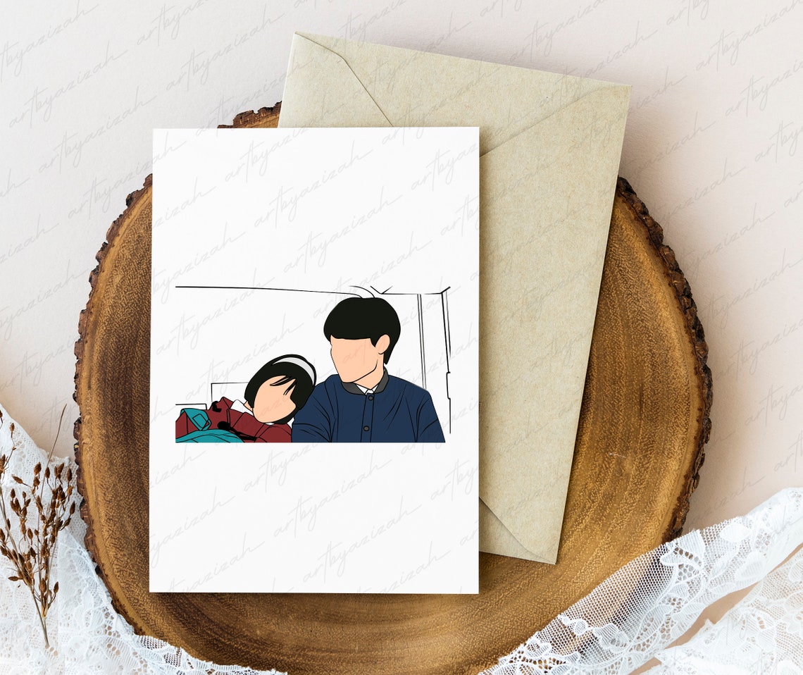 K-drama Reply 1988 Printable Illustration | Etsy