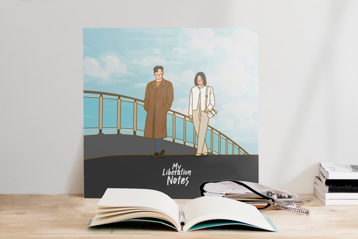 K-drama My Liberation Notes Printable Illustration - Etsy