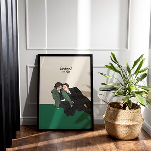 K-drama Destined With You Printable Illustration - Etsy