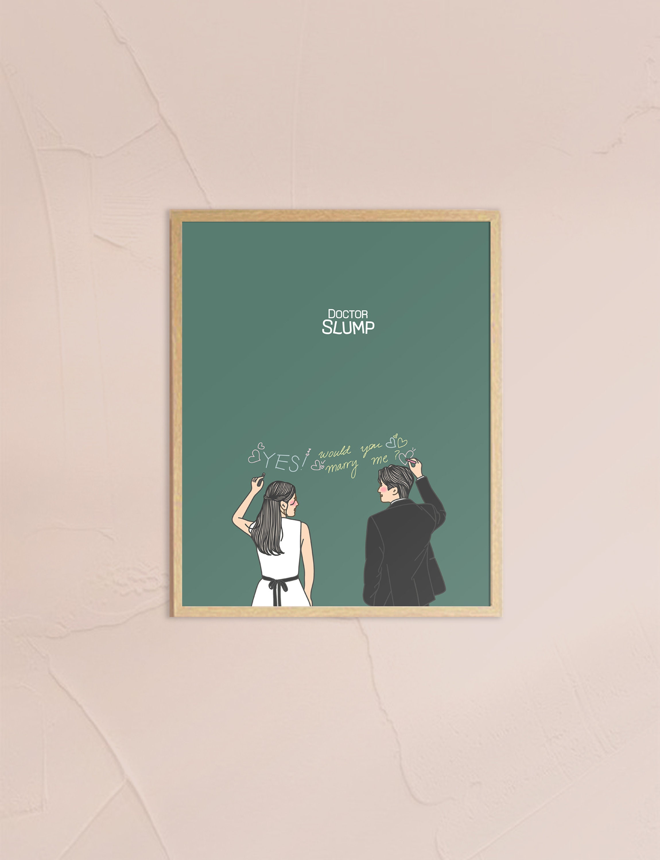 K-drama Doctor Slump Printable Illustration - Etsy