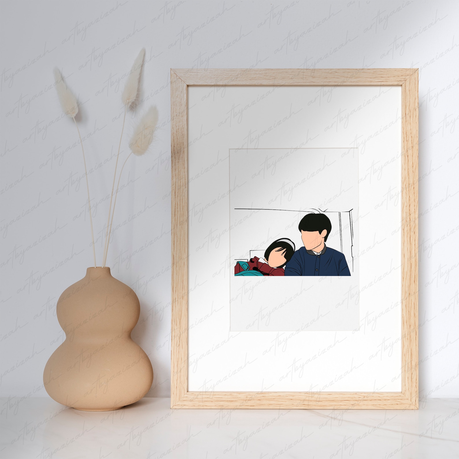 K-drama Reply 1988 Printable Illustration | Etsy