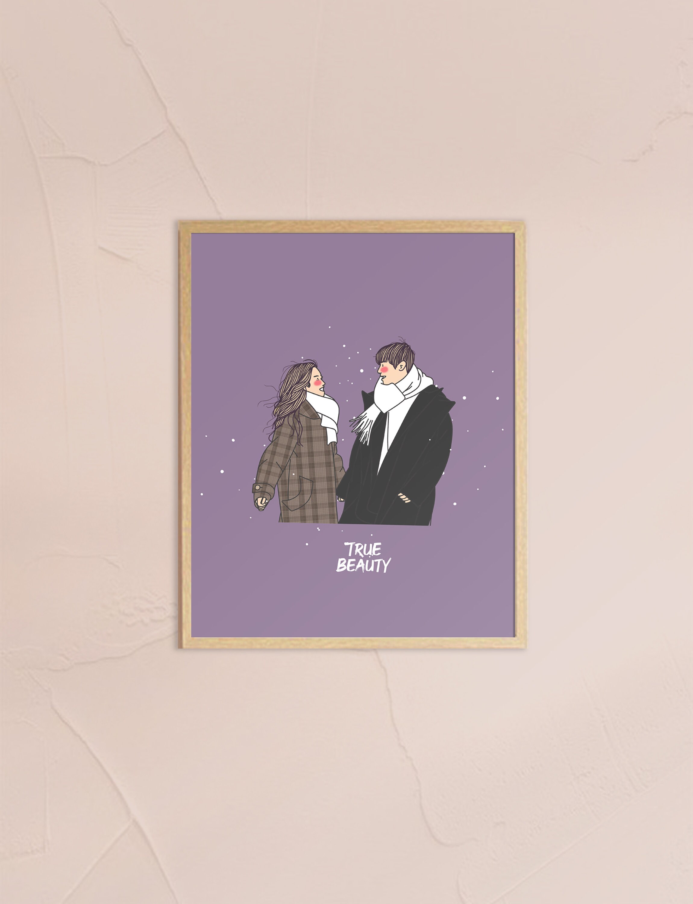 K-drama True Beauty Illustration Digital Download - Etsy